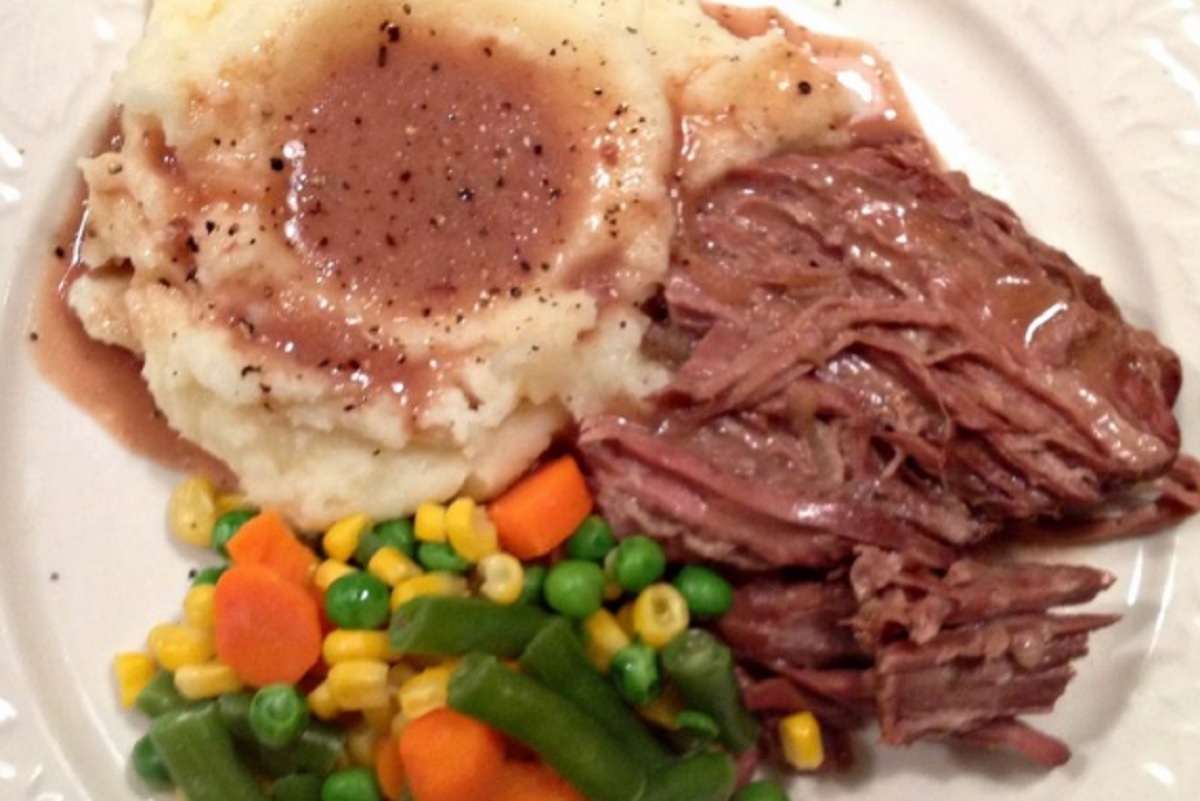 Roti de palette mijoteuse creme champignon - Bonnie Jones